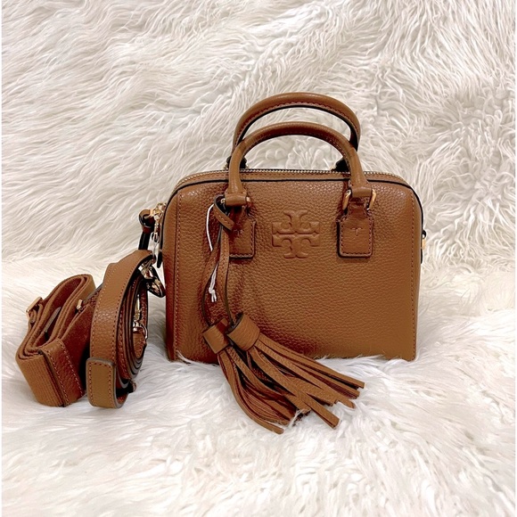 Tory Burch | Bags | Tory Burch Thea Mini Web Satchel | Poshmark